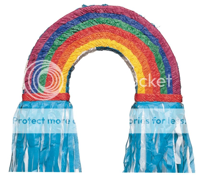 Rainbow Pinata Girls Themed Birthday Party Supplies And Games Ebay