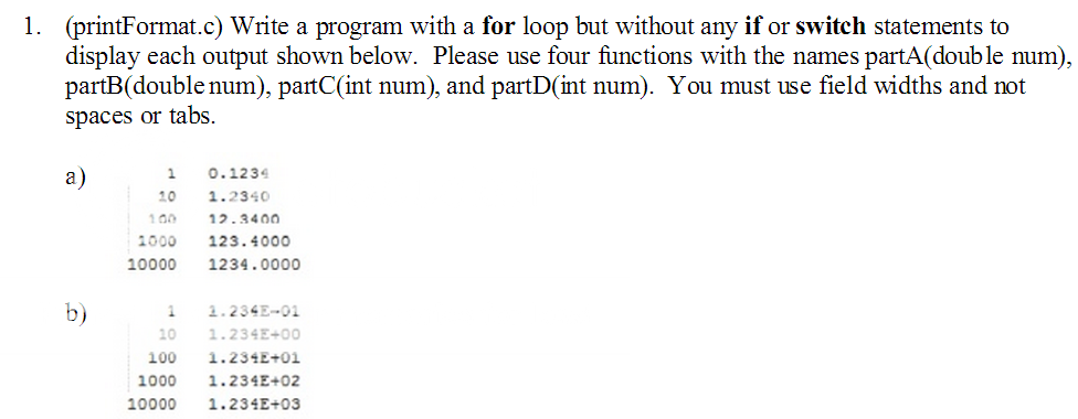 format - Basic C formatting issue - Stack Overflow