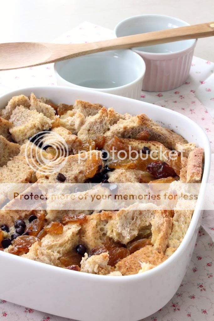 Simple Bread Pudding | A Teeny Spoon of Sugar