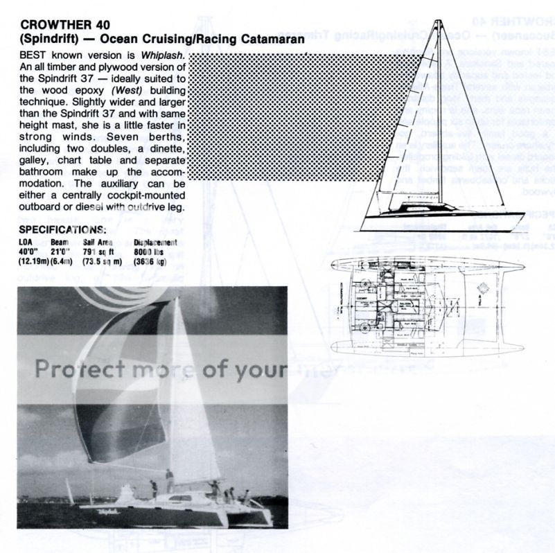 Crowther spindrift 40 | Boat Design Net