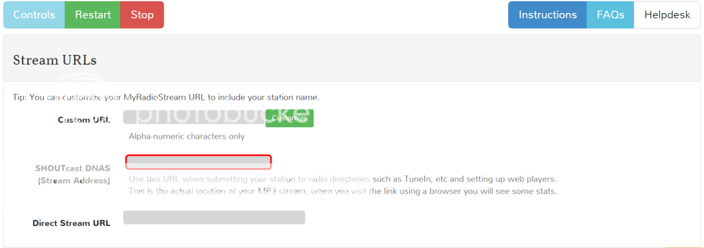 Instructions for setting up radio streaming. - Technical Support ...