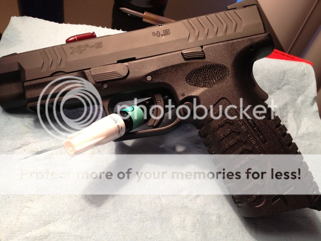 First mod to my xdm... grip stippling | Springfield XD Forum